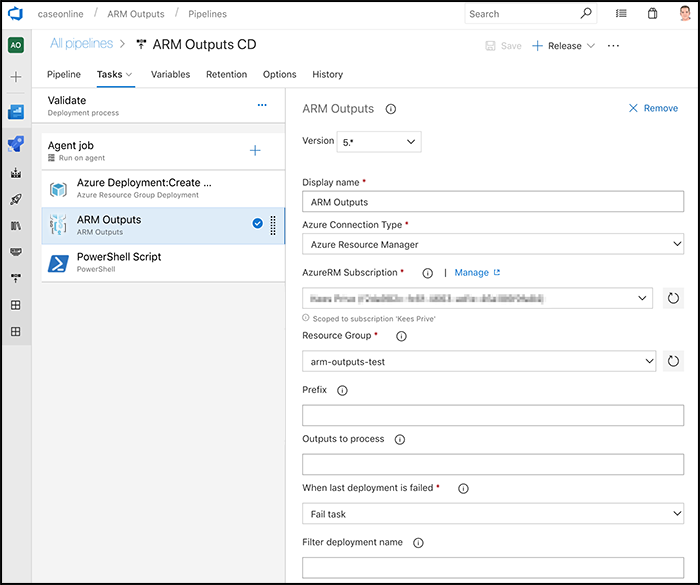 ARM Outputs Fork - Visual Studio Marketplace